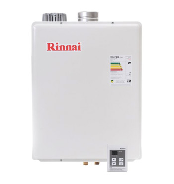 Aquecedor a gás Rinnai M09 - VIP Aquecedores